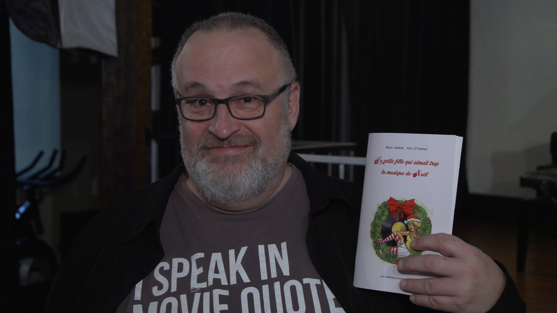 Reportage : Un quatrième livre pour Mario Chabot - TVC d’Argenteuil