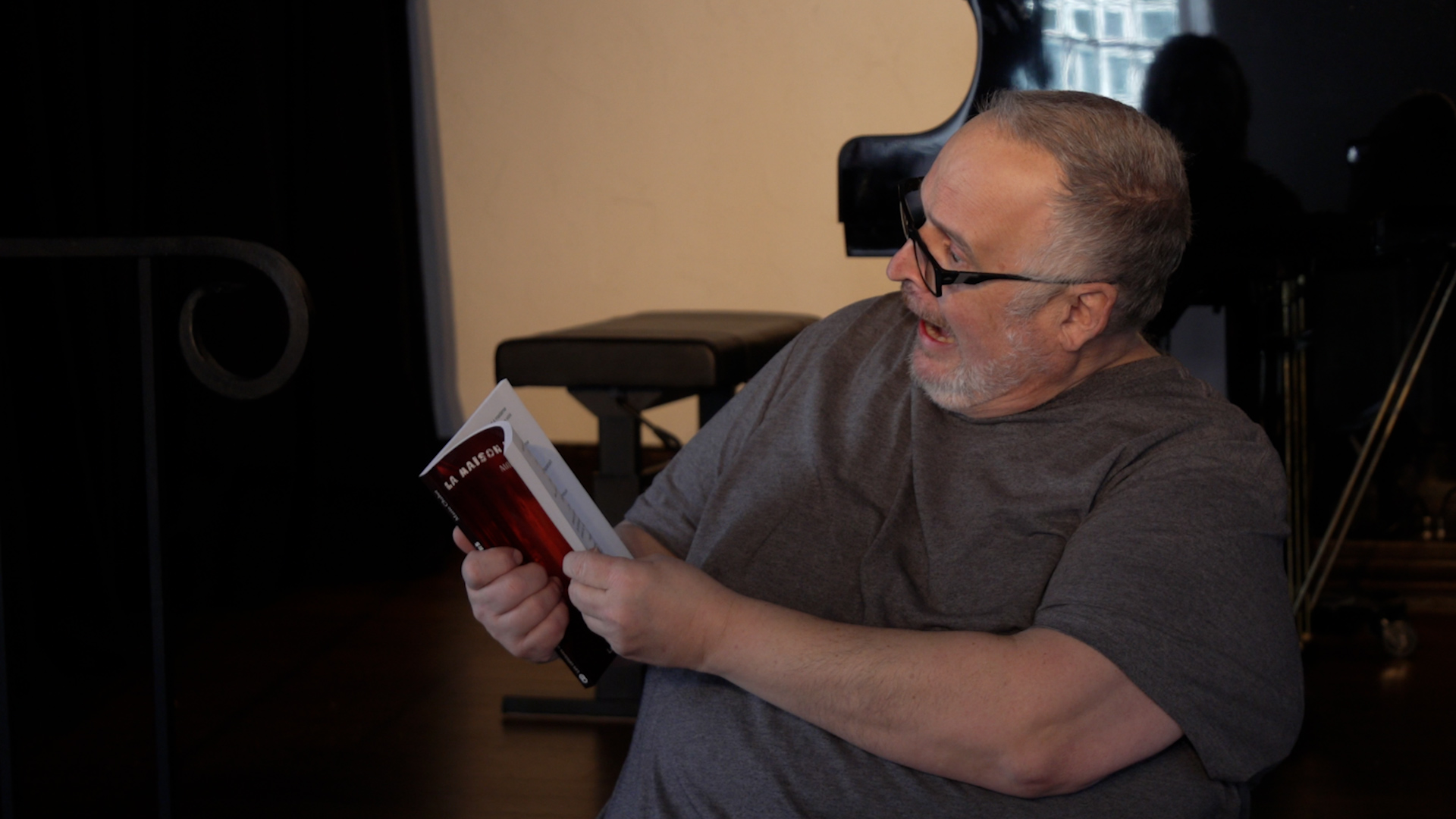 Reportage : Un roman d'épouvante pour Mario Chabot - TVC d’Argenteuil